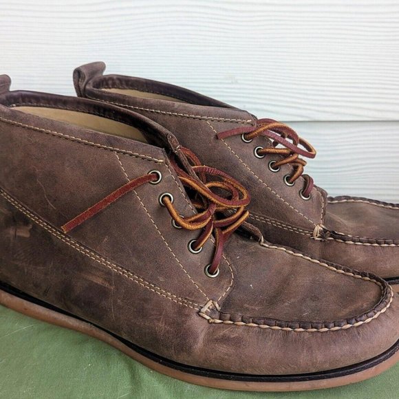 L.L. Bean | Shoes | Ll Bean Signature Handsewn Leather Jackman Ranger ...
